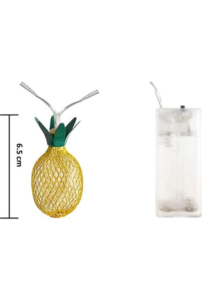 River World 10 Ledli 3D Ananas Ampüllü Dekoratif LED Aydınlatma River World 10 Ledli 3D Ananas Ampüllü Dekoratif LED Aydınlatma