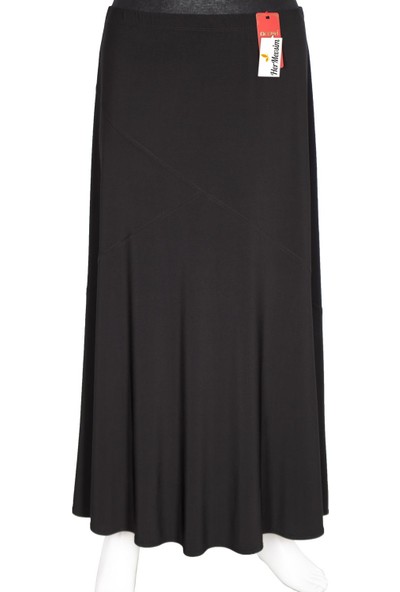 Hesna Hesna, Bensu Sandy Penye Çapraz M. Astarsız Siyah Etek Hesna Hesna, Bensu Sandy Penye Çapraz M. Astarsız Siyah Etek