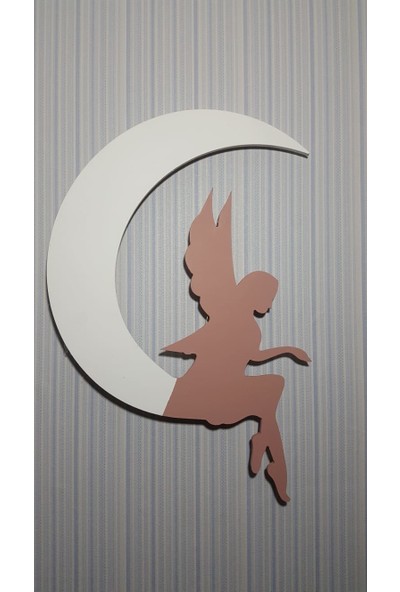 Işıklı Toplar Dükkanı Çocuk Odası Melekli Ay Gece Lambası