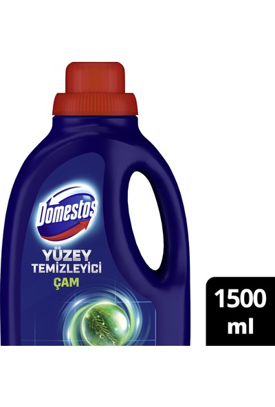 Domestos Yüzey Temizleyici Tek Ürünle Tüm Zeminlerde Maksimum Hijyen Çam 1500 ml 25 Kova
