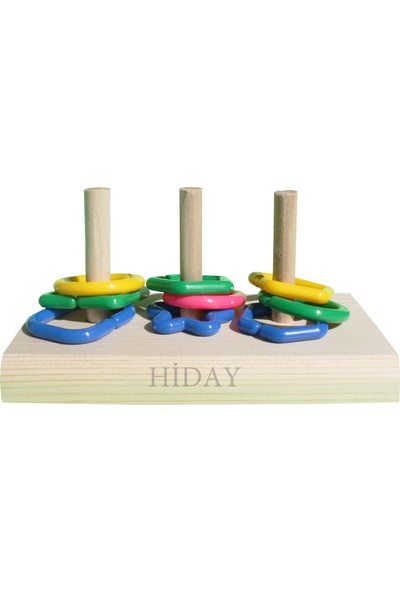 Hiday Kuş Zeka Oyuncağı Ahşap Hiday Kuş Zeka Oyuncağı Ahşap