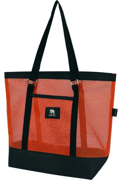 Zincirli File Plaj Çantası Zincirli File Plaj Çantası