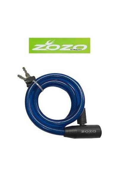 Zozo 12X80 Anahtarlı Halat Kilit Zozo 12X80 Anahtarlı Halat Kilit
