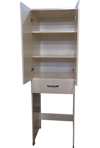 Ahşap Mobilya Mdf Çamaşır Makinası Dolabı - Banyo Dolabı