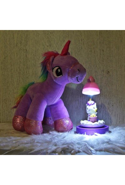 Hediyekanalı Unicorn 2'li Set Unicorn Peluş Oyuncak Işıklı Biblo Set Hediyekanalı Unicorn 2'li Set Unicorn Peluş Oyuncak Işıklı Biblo Set
