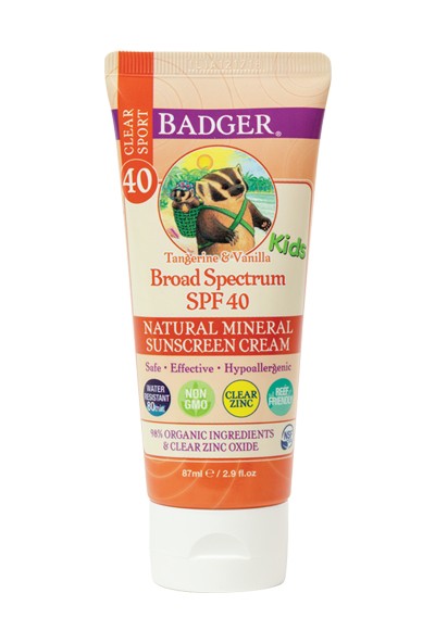 Badger Clear Zinc Çocuk Güneş Kremi SPF40 47115 Badger Clear Zinc Çocuk Güneş Kremi SPF40 47115