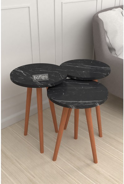 Bofigo Zigon Sehpa Ahşap Ayaklı Zigon Bendir Bofigo Zigon Sehpa Ahşap Ayaklı Zigon Bendir