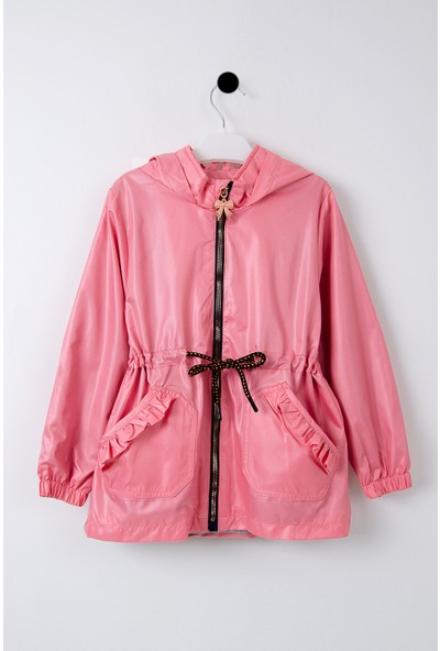 Pina Kids Pembe Kız Çocuk Yağmurluk