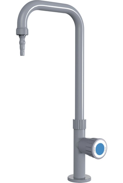 Tura Çelik Laboratuvar Tipi Su Musluğu (Tek Çıkışlı)