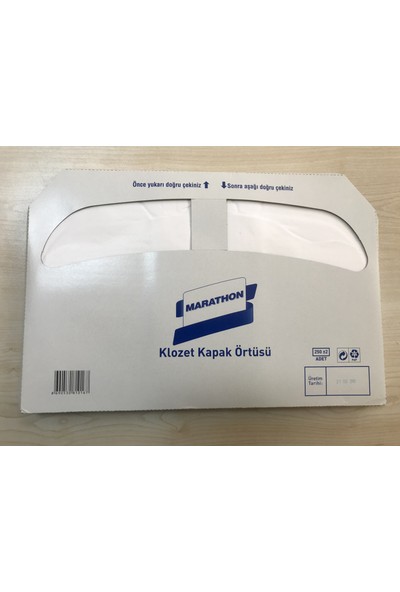 Marathon Klozet Kapak Örtüsü 250 Yaprak 2'li