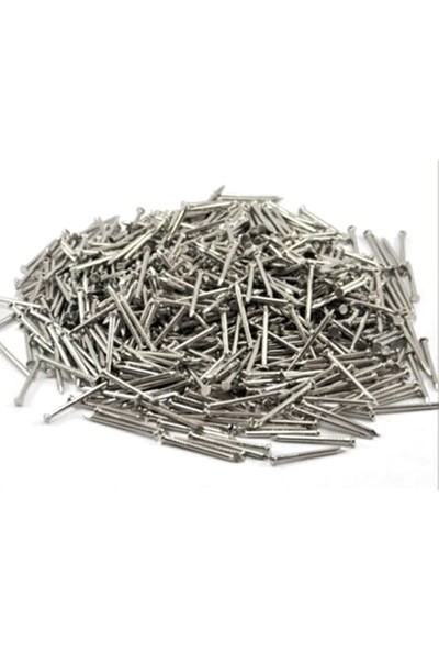 Tuğra Tablo Filografi Çivisi Nikel Kaplama Düz Başlı Nikel Çivi 250 gr