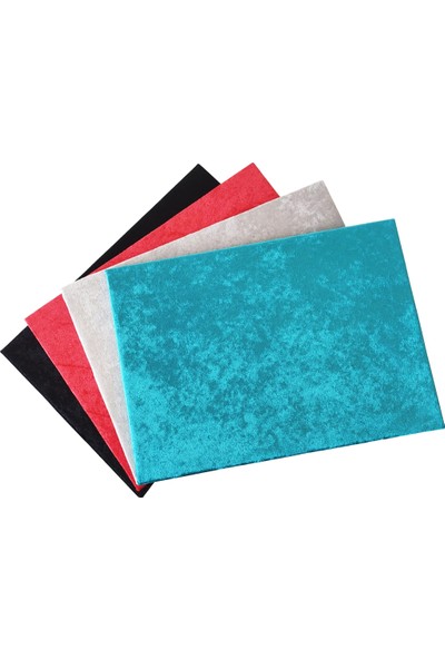 Tuğra Tablo Filografi Tahtası 4 Adet Kumaş Kaplı Tahta 30 x 40 cm