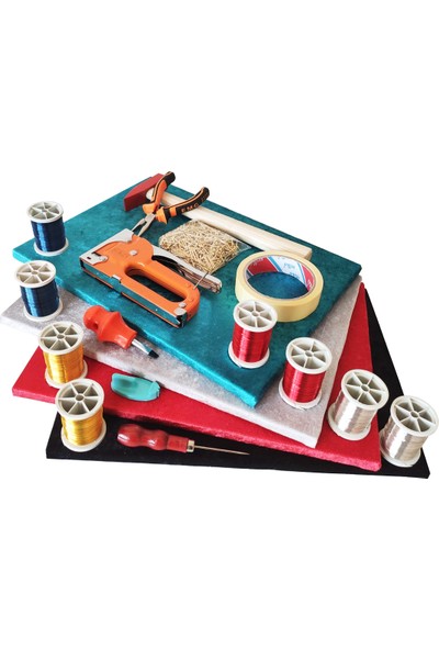 Tuğra Tablo Filografi Set Dev Set