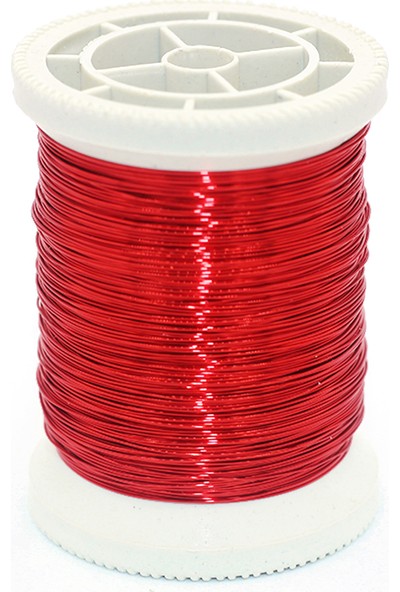 Tuğra Tablo Bakır Tel Kırmızı 50 gr Filografi Bakır Tel 50 mt Tuğra Tablo Bakır Tel Kırmızı 50 gr Filografi Bakır Tel 50 mt