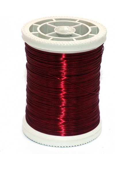 Tuğra Tablo Bakır Tel Bordo 50 gr Filografi Bakır Tel 50 mt Tuğra Tablo Bakır Tel Bordo 50 gr Filografi Bakır Tel 50 mt