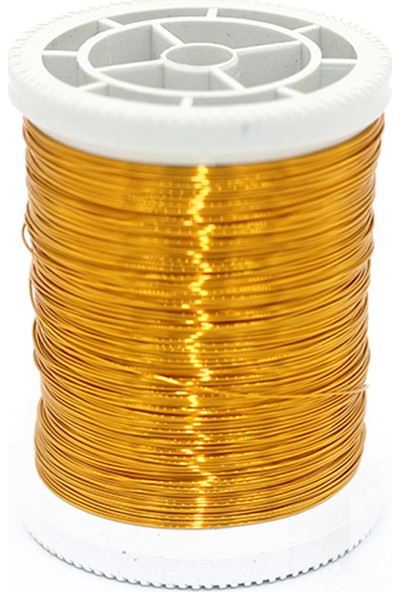 Tuğra Tablo Bakır Tel Tel N0:8 Sarı 100 gr Filografi Bakır Tel 150 mt