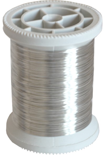 Tuğra Tablo Bakır Tel Nikel Rengi 100 gr Filografi Bakır Tel 150 mt Tuğra Tablo Bakır Tel Nikel Rengi 100 gr Filografi Bakır Tel 150 mt