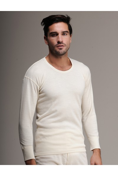 Hasyün %75 Merinos Yünü, %25 Akrilik Uzun Kollu Erkek Termal Içlik Hasyün %75 Merinos Yünü, %25 Akrilik Uzun Kollu Erkek Termal Içlik