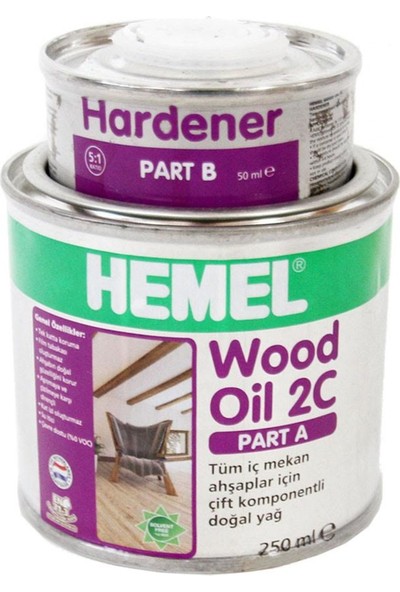 Hemel Wood Oil +2c-Set Yağ Iç Mekan 0,30 Lt