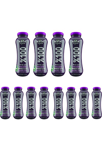 Elite Karadut Suyu Fırsat Paketi 200 ml x 12