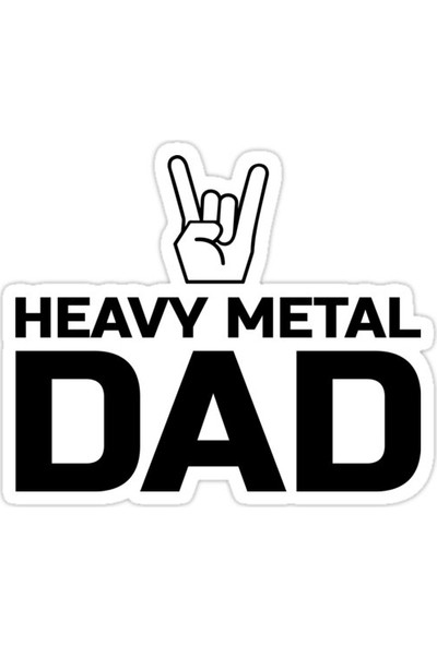 Universal Heavy Metal Baba Sticker Araba Oto Arma Duvar Sticker Ev Dekoratif Çıkartma 15 cm Universal Heavy Metal Baba Sticker Araba Oto Arma Duvar Sticker Ev Dekoratif Çıkartma 15 cm