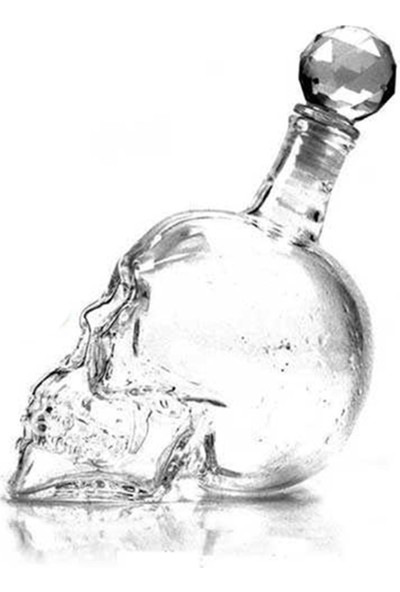 Pembe Karınca Kuru Kafa Tasarımlı Kristal Kapaklı Cam Şişe 1000 ml Pembe Karınca Kuru Kafa Tasarımlı Kristal Kapaklı Cam Şişe 1000 ml