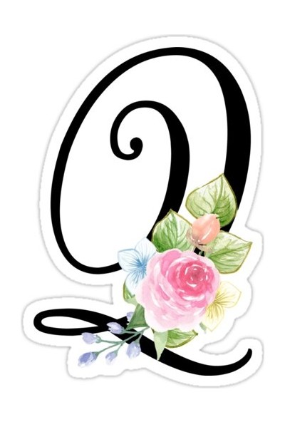 Universal Çiçek Monogram Süslü Komut Dosyası Q Harfi Sticker Araba Oto Arma Duvar Sticker Universal Çiçek Monogram Süslü Komut Dosyası Q Harfi Sticker Araba Oto Arma Duvar Sticker