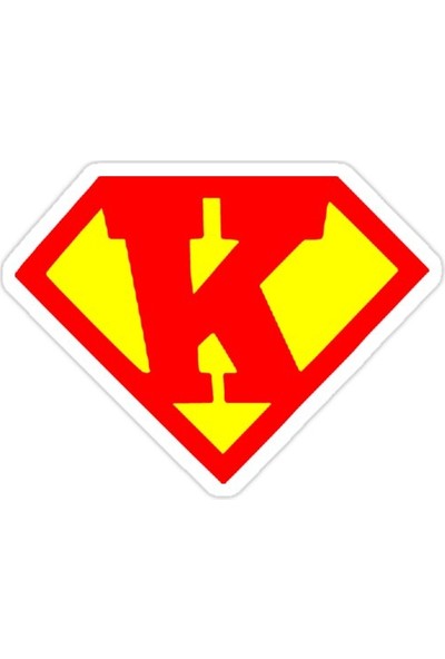 Universal Süper K Sticker Araba Oto Arma Duvar Sticker Ev Dekoratif Çıkartma 15 cm Universal Süper K Sticker Araba Oto Arma Duvar Sticker Ev Dekoratif Çıkartma 15 cm