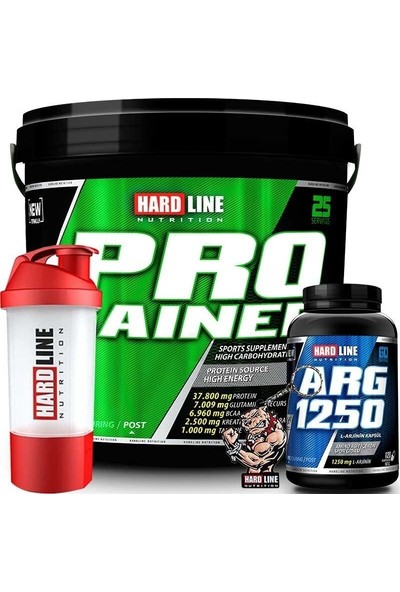 Hardline Nutrition Hardline Progainer 5000 gr + Arg 1250 Kombinasyonu Hardline Nutrition Hardline Progainer 5000 gr + Arg 1250 Kombinasyonu
