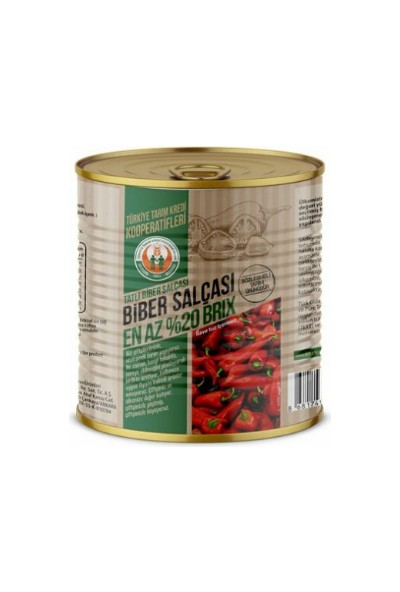 Türkiye Tarım Kredi Kooperatifi Biber Salçası 800 gr Türkiye Tarım Kredi Kooperatifi Biber Salçası 800 gr