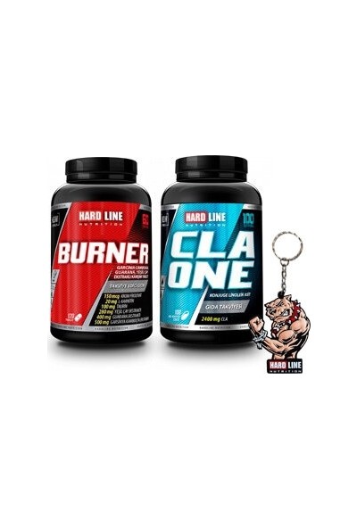 Hardline Nutrition Hardline Burner 120 Tablet + Cla One 1000 Mg 100 Jel Kapsül Kombinasyonu Hardline Nutrition Hardline Burner 120 Tablet + Cla One 1000 Mg 100 Jel Kapsül Kombinasyonu