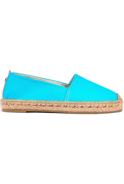 Su Espadril Aileen Turkuaz Keten Düz Espadril Su Espadril Aileen Turkuaz Keten Düz Espadril