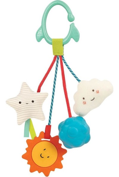 B Kids Çıngıraklı Puset Oyuncagı Galaksi - Sensory Baby Toy