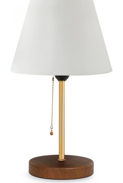 Homing Sera Krem Kumaş Başlıklı Abajur AYD-2797