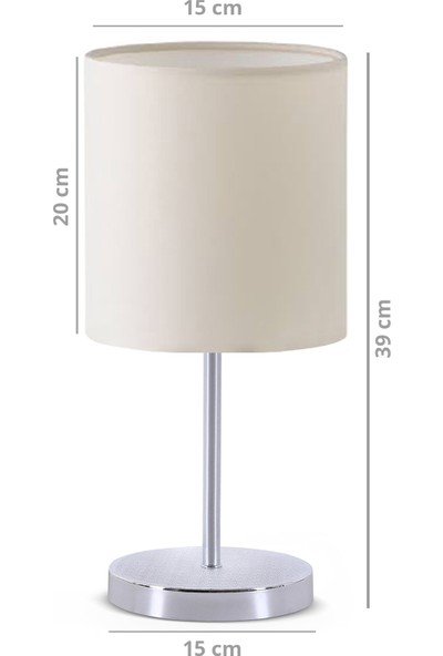 Homing Ingareed Metal Gövdeli Abajur AYD-2588