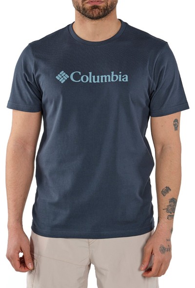 Columbia Csc Basic Logo Kısa Kollu Erkek Tişört CS0001