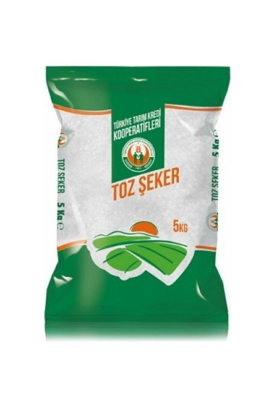 Tarım Kredi Kooperatifleri Türkiye Tarım Kredi Kooperatifi Toz Şeker 5 kg