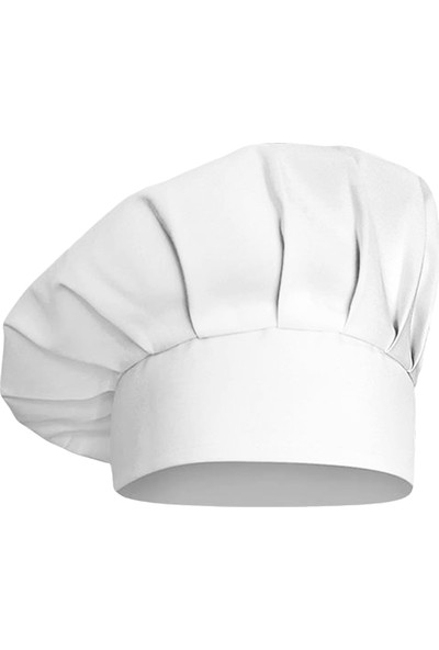 Dr. Mia Mantar Kep Aşçı Kep Şef Şapkası Alpaka Kumaş