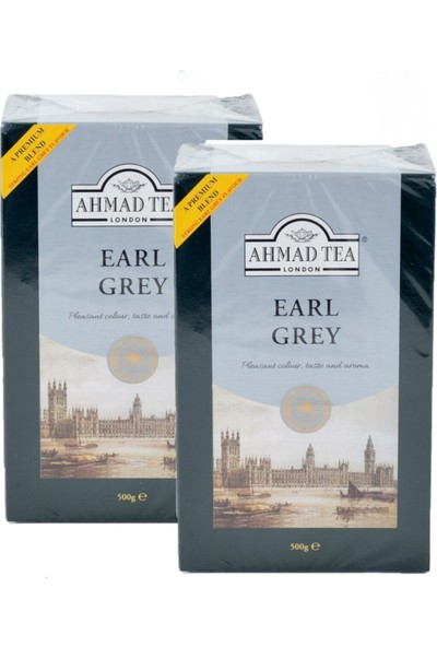 Ahmad Tea Early Grey 2X500 gr Bergamot Kokulu Bergamotikiliahmad Ahmad Tea Early Grey 2X500 gr Bergamot Kokulu Bergamotikiliahmad