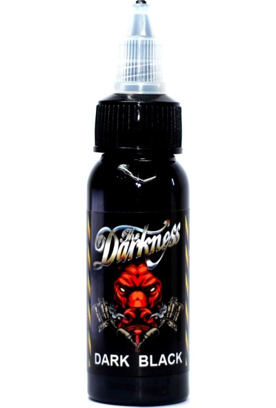 Darkness Koyu Siyah Dövme Boyası 1 Oz 30 ml Darkness Koyu Siyah Dövme Boyası 1 Oz 30 ml
