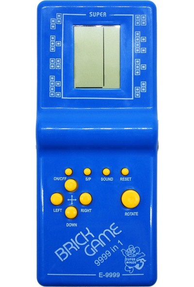 Nostaljik El Atarisi Mavi Tetris Gameboy Nostaljik El Atarisi Mavi Tetris Gameboy