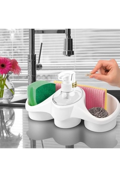 Titiz TP-653 Deterjan Hazneli Süngerlik Titiz TP-653 Deterjan Hazneli Süngerlik