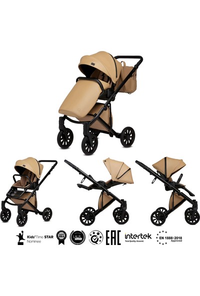 Anex® E/type Bebek Arabası - Karamel