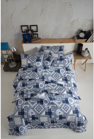 Zeynep Tekstil Lotus Navy Tek Kişilik Kapitone Yatak Örtüsü Seti Zeynep Tekstil Lotus Navy Tek Kişilik Kapitone Yatak Örtüsü Seti