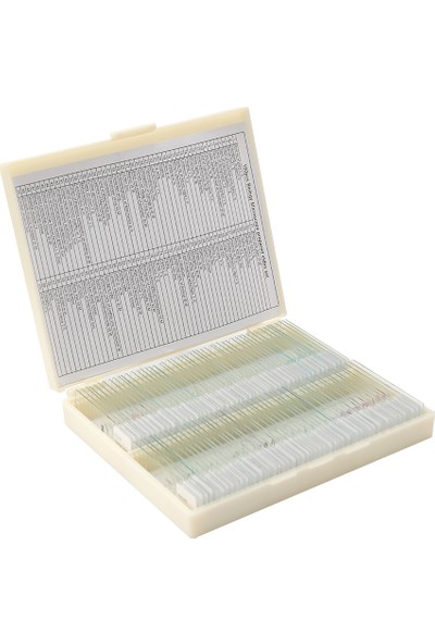 KKmoon 100 Adet / Takım Biyolojik Cam Örnek Hazırlanan Temel (Yurt Dışından)