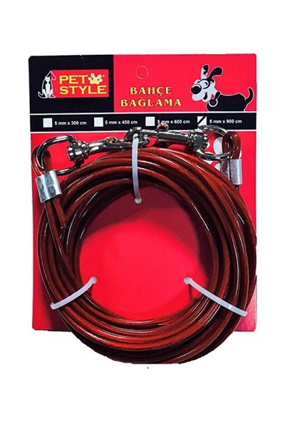 Pet Style Bahçe Bağlama 5mm/3 mt