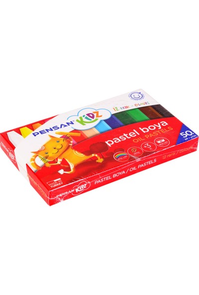 Pensan Pastel Boya 12 Renk Karton Kutu 98060 Pensan Pastel Boya 12 Renk Karton Kutu 98060