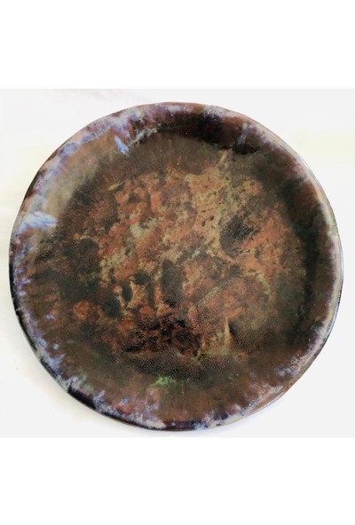 Belisama Talisman Seramik Sunum Tabağı - El Yapımı Sanatsal Seramik