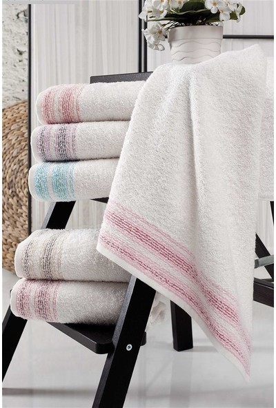 Sevim Renkli Fitilli El Havlusu - 6lı Paket