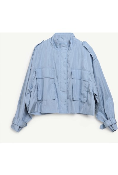 Yargıcı Dik Yakalı Pardösü